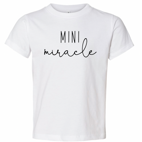 100 Mini Miracle T-Shirts – Bump and Beyond Designs